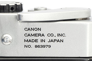 Canon Rangefinder Cameras