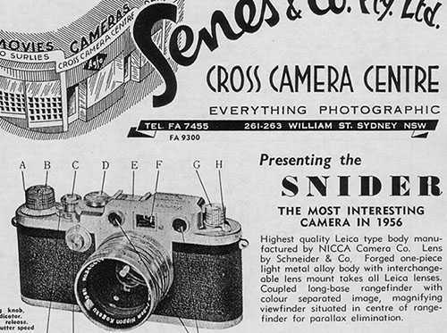 Nicca Rangefinder Cameras